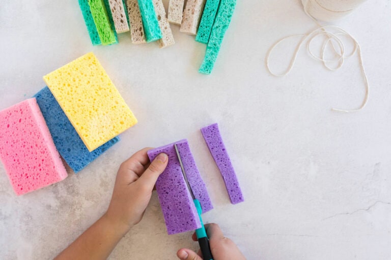 Sponge Bombs & Sponge Toss Water Game - Crafts by Amanda - Summer