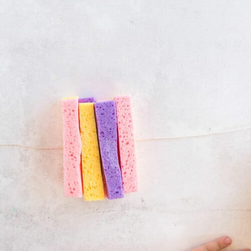 Sponge Bombs & Sponge Toss Water Game - Crafts by Amanda - Summer