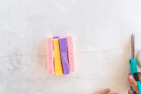 Sponge Bombs & Sponge Toss Water Game - Crafts by Amanda - Summer