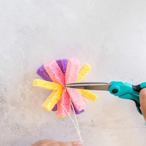 Sponge Bombs & Sponge Toss Water Game - Crafts by Amanda - Summer