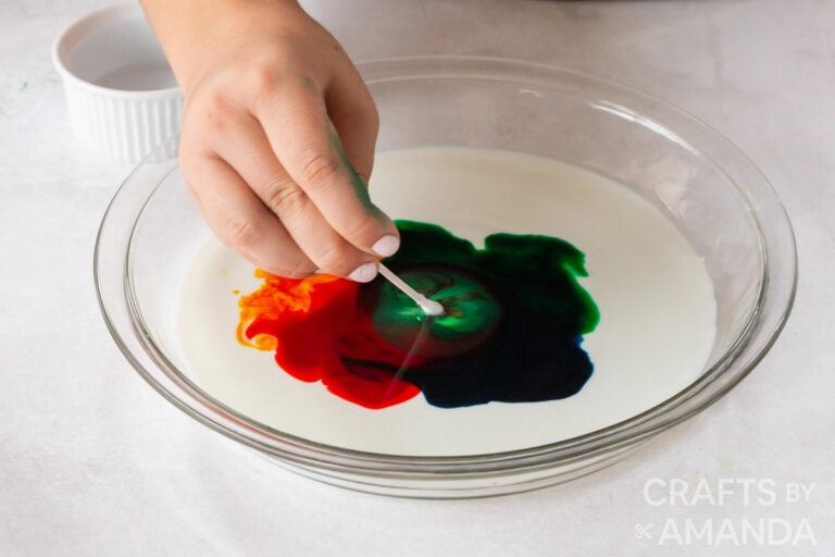 Magic Milk Experiment - Crafts by Amanda