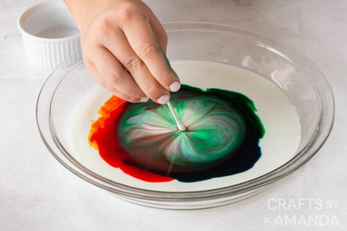 Magic Milk Experiment - Crafts by Amanda