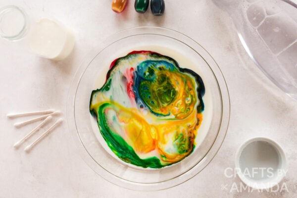 Magic Milk Experiment - Crafts by Amanda