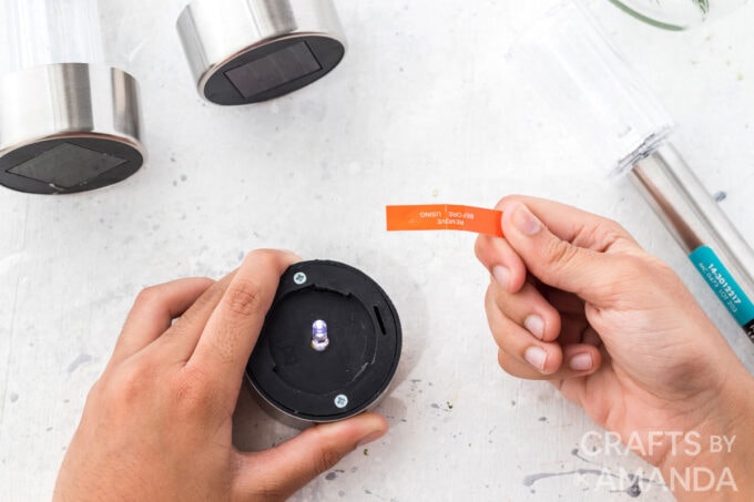 Mason Jar Solar Lights DIY - Crafts by Amanda - Mason Jar Crafts