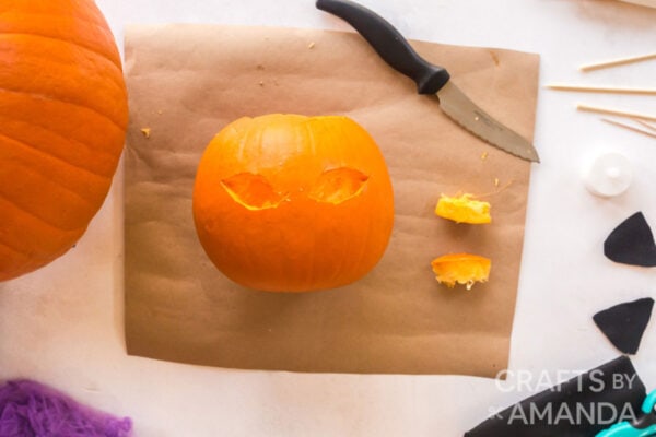 Black Cat Pumpkins - Crafts by Amanda - Halloween Crafts