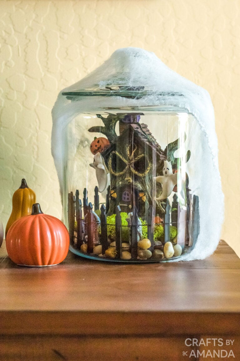 Halloween Terrarium - Crafts by Amanda - Halloween Crafts