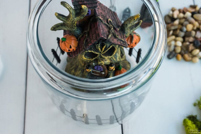 Halloween Terrarium - Crafts by Amanda - Halloween Crafts