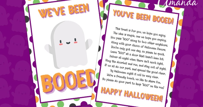 You've Been Booed - Crafts by Amanda