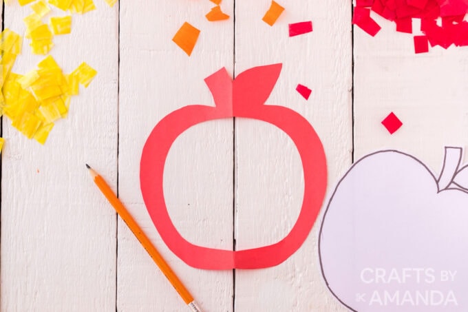 Fall Suncatchers: Apple, Acorn, Pumpkin - Crafts by Amanda