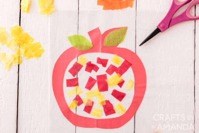 Fall Suncatchers: Apple, Acorn, Pumpkin - Crafts by Amanda