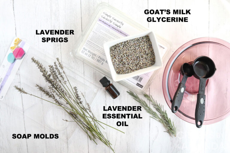 How to Make Lavender Soap - Crafts by Amanda - Bath & Body