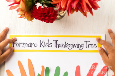 Thanksgiving Handprint Tree - Crafts by Amanda - Thanksgiving Crafts