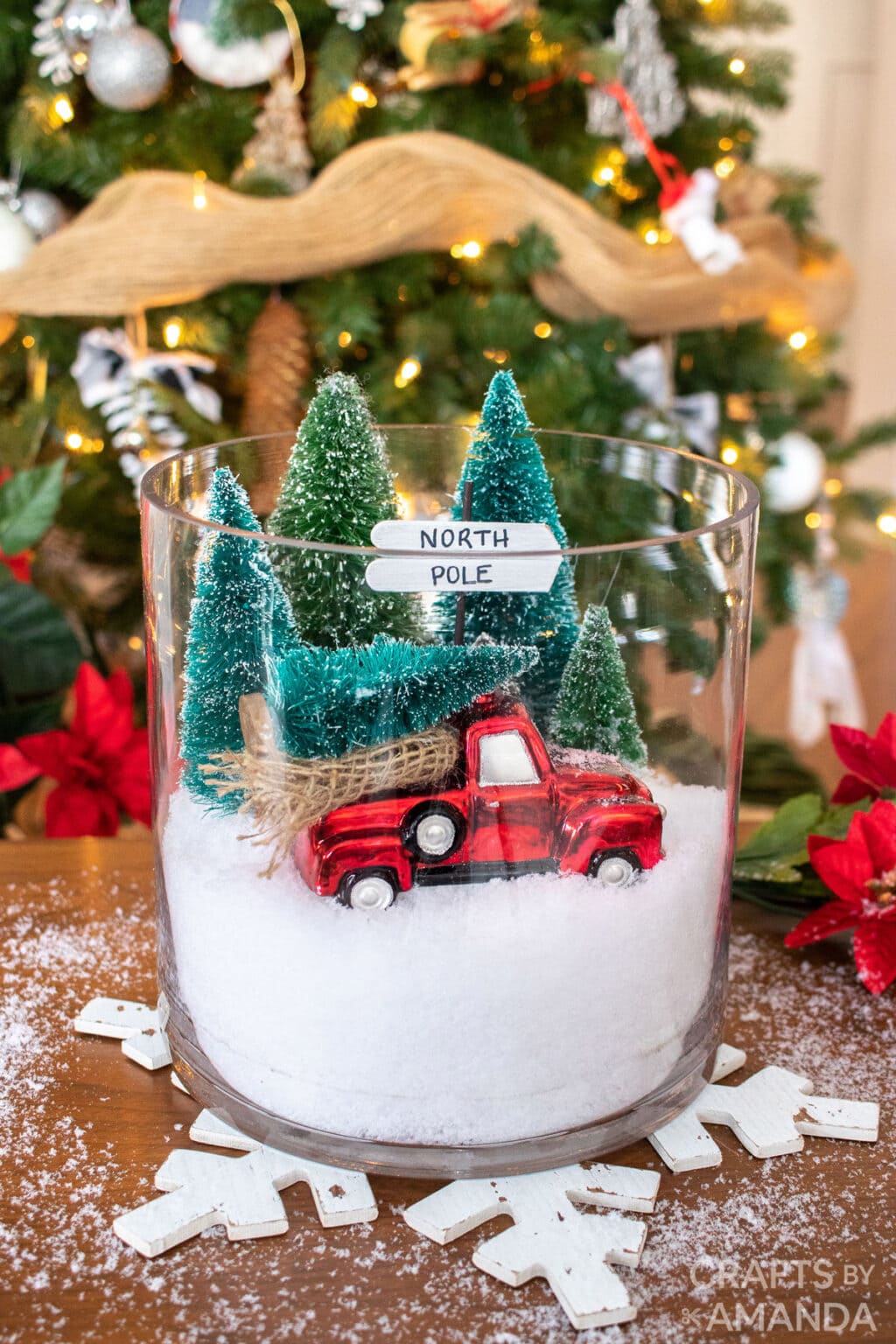 Christmas Terrarium - Crafts by Amanda - Christmas Crafts