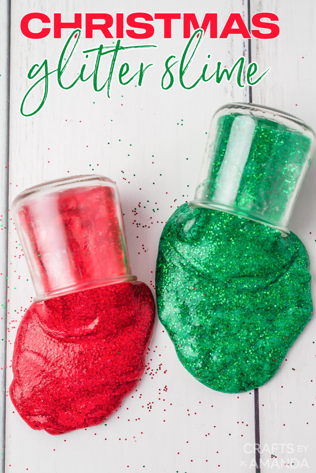 Christmas Slime - Crafts by Amanda - Slimes, Doughs, & Clay