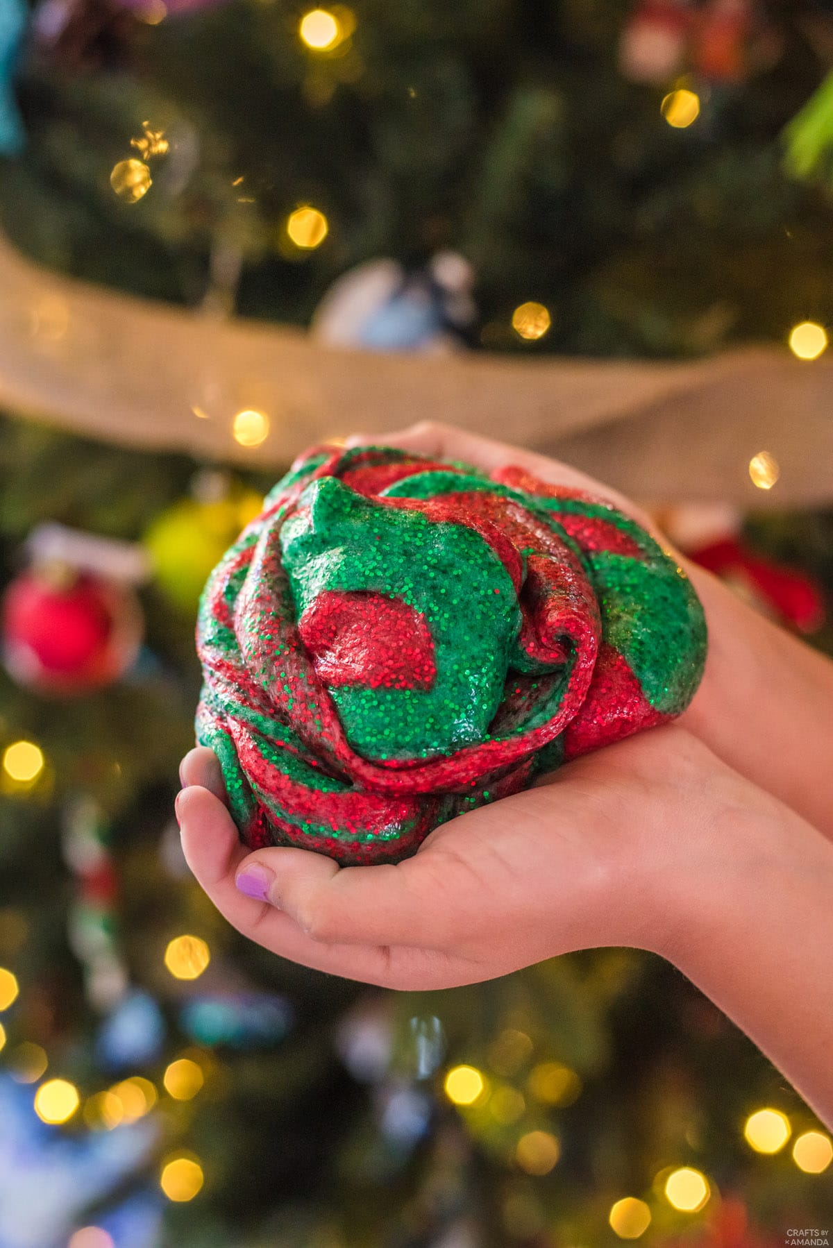 Christmas Slime - Crafts by Amanda - Slimes, Doughs, & Clay