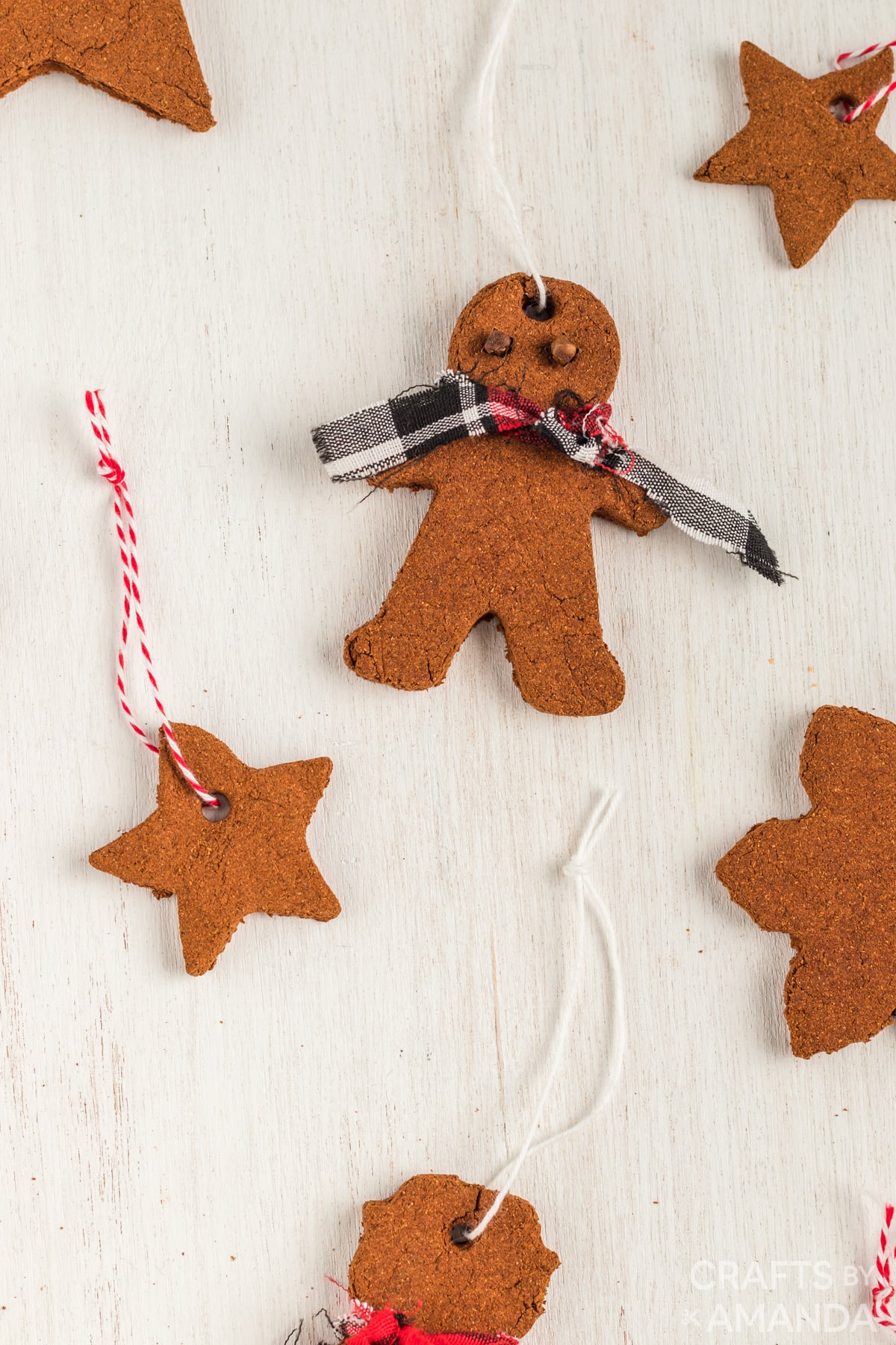 Cinnamon Ornaments - Crafts by Amanda - Christmas Crafts