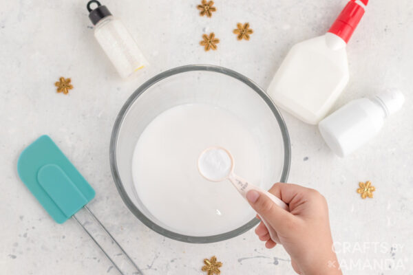 Snowman Slime - Crafts by Amanda