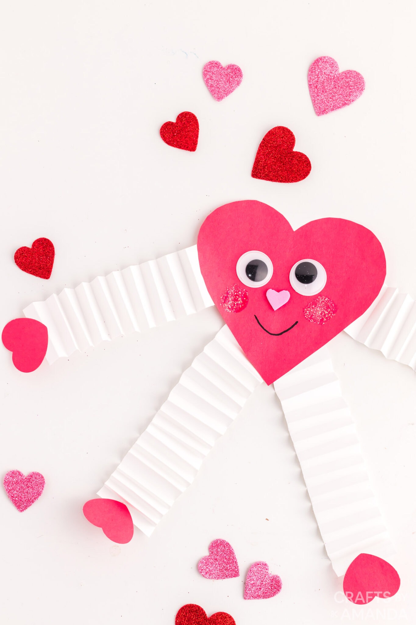 Valentine Hugs - Crafts by Amanda - Valentine's Day Crafts