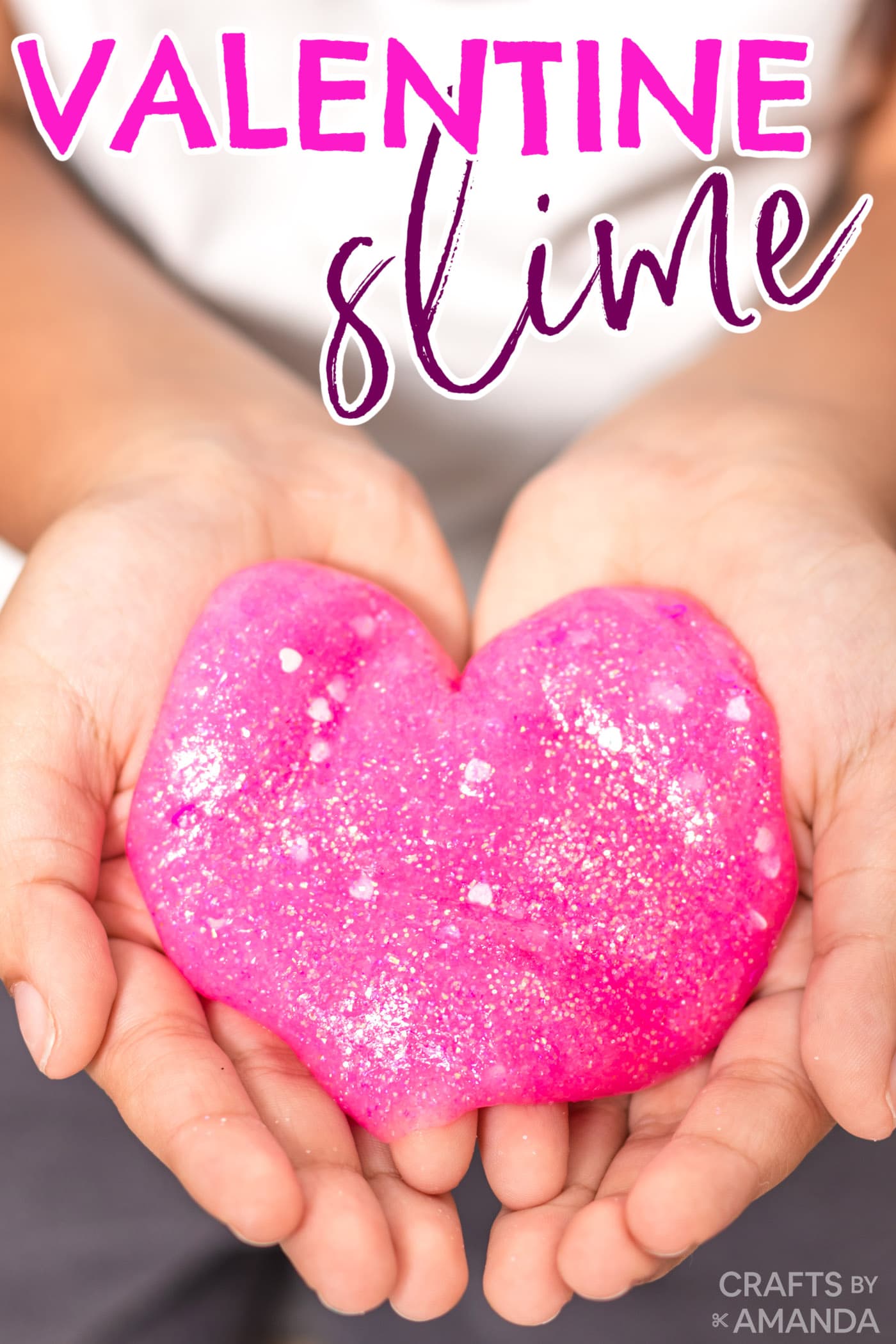 Valentine Slime - Crafts by Amanda