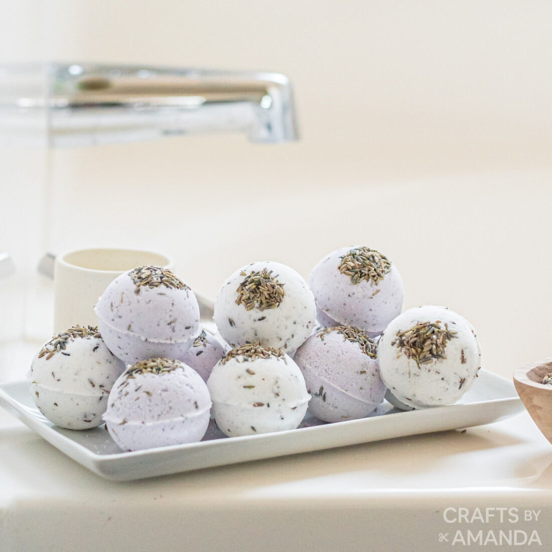 Lavender Bath Bombs - Crafts by Amanda - Bath & Body