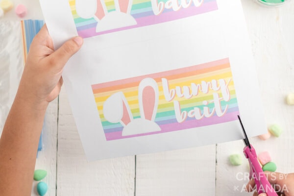 Bunny Bait Bag Topper - Crafts by Amanda - Free Printables