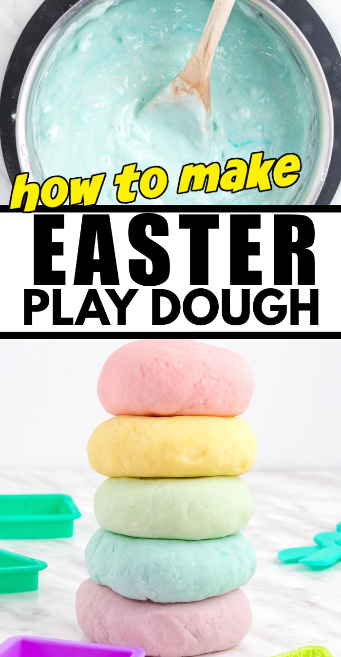 Easter Play Dough - Crafts by Amanda - Easter Crafts