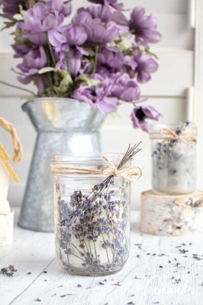 Lavender Candles - Crafts by Amanda