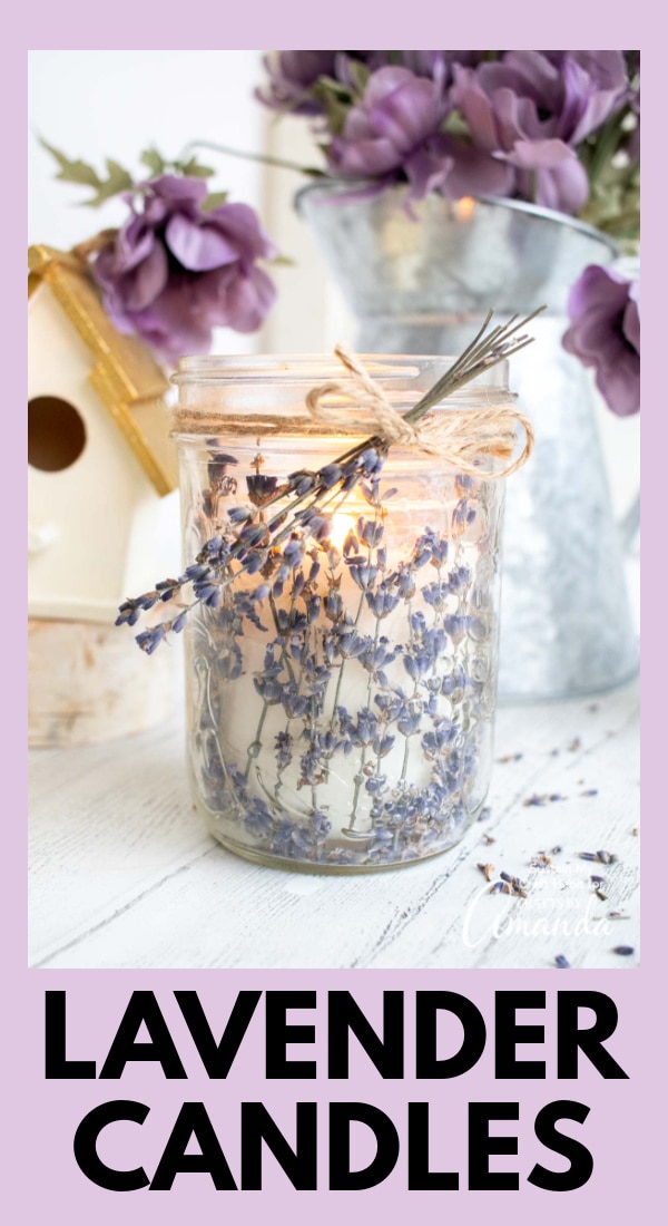 Lavender Candles - Crafts by Amanda