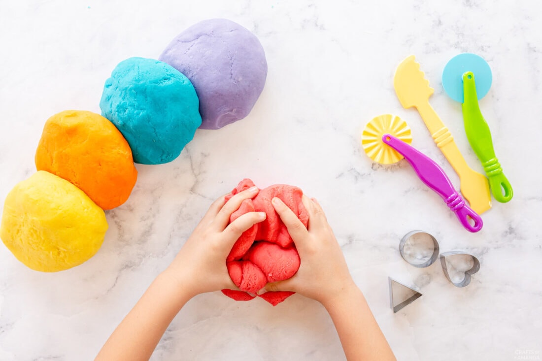 How to Make Play Dough - Crafts by Amanda