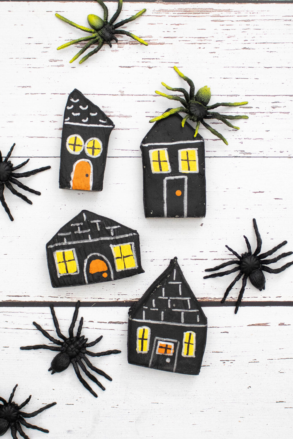 Salt Dough Haunted Houses - Crafts by Amanda
