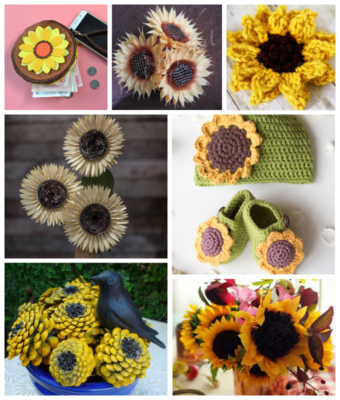 Sunflower Crafts & Recipes: 50+ Sunflower ideas for kids and adults