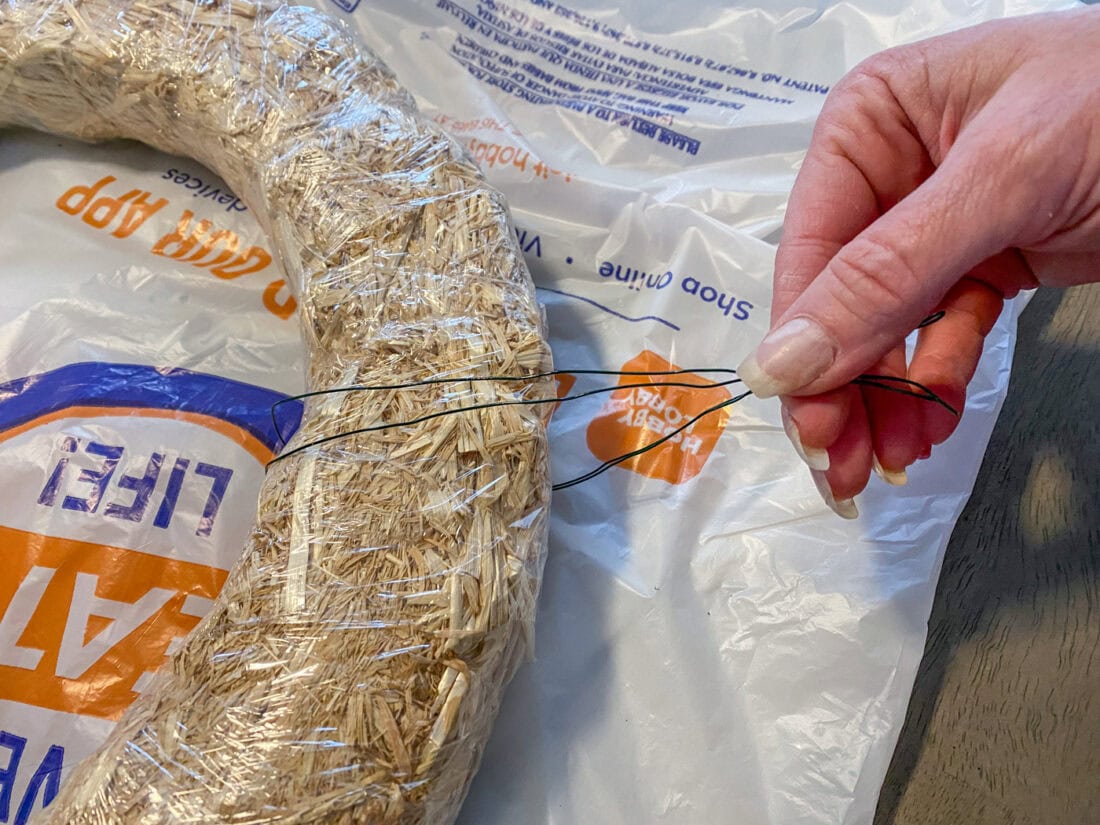 Hydrangea Wreath - Crafts by Amanda