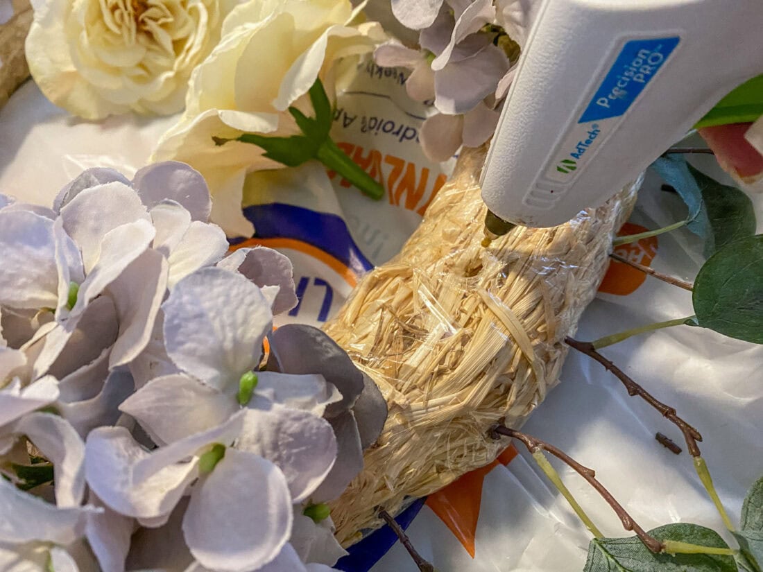 Hydrangea Wreath - Crafts by Amanda