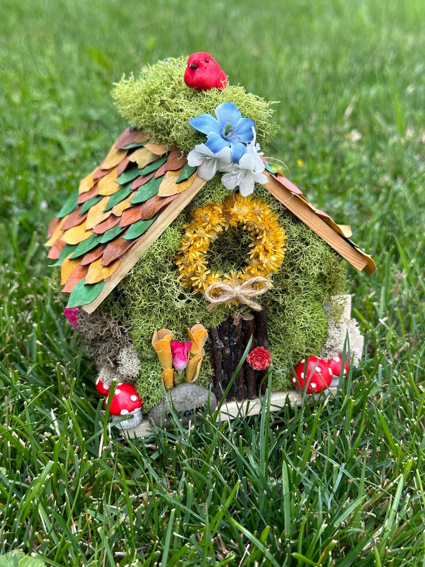 Mini Fairy House - Crafts by Amanda